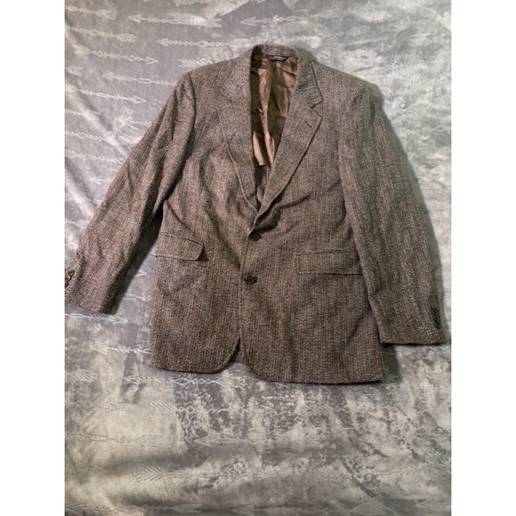 George Barry | Jackets & Coats | Mens George Barry Blazer Brown Blue ...
